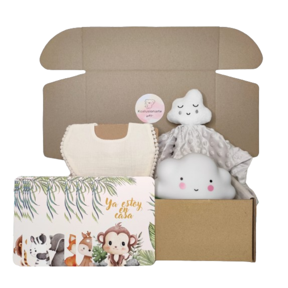 Caja de Regalo Bebé Niño o Niña Original y Diferente | Miravia