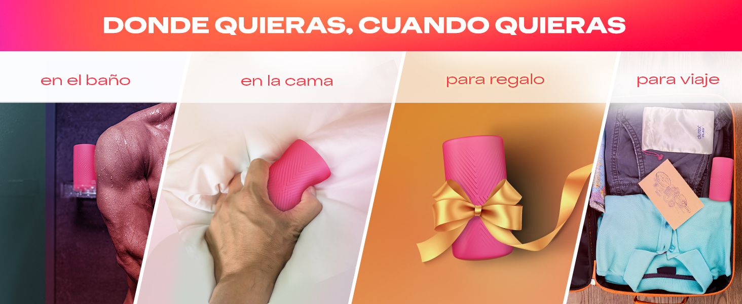 Durex Masturbador SLIDE & RIDE + Lubricante Efecto Calor 50 ml ...