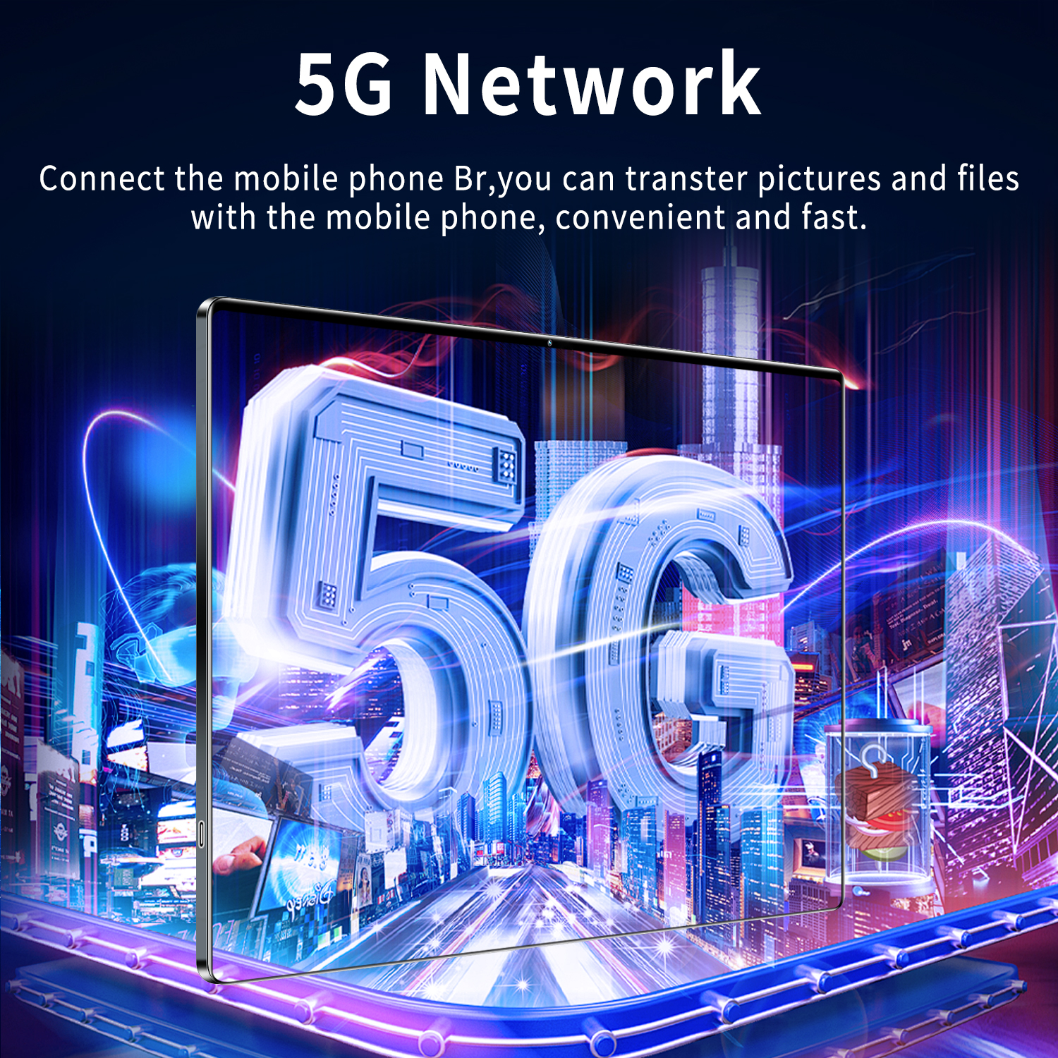 2025 Global New 10.36 inch tablet Android 13 Pad 16GB 1TB 14 core 4K HD ...