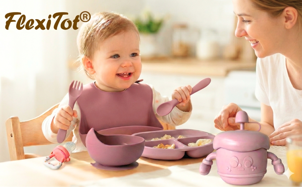 Bebe, Vajilla bebé silicona, vajilla infantil bebe| Guía Digital 70 ...