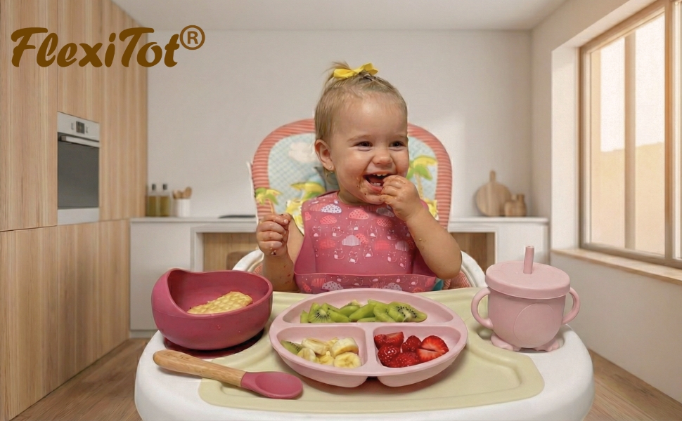 Bebe, Vajilla bebé silicona, vajilla infantil bebe| Guía Digital 70 ...
