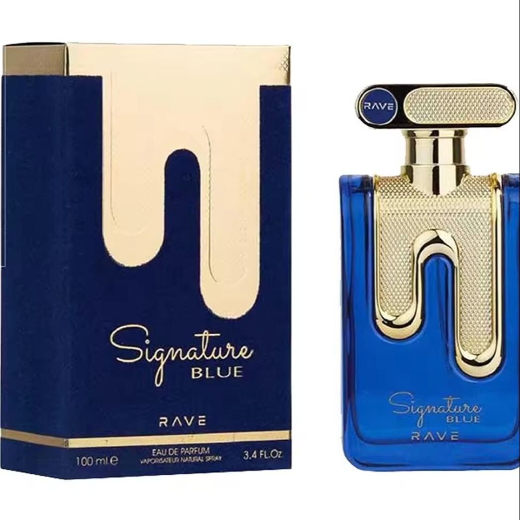 perfume árabe Lattafa By RAVE MEN'S FRAGRANCE SIGNATURE BLUE EAU DE ...