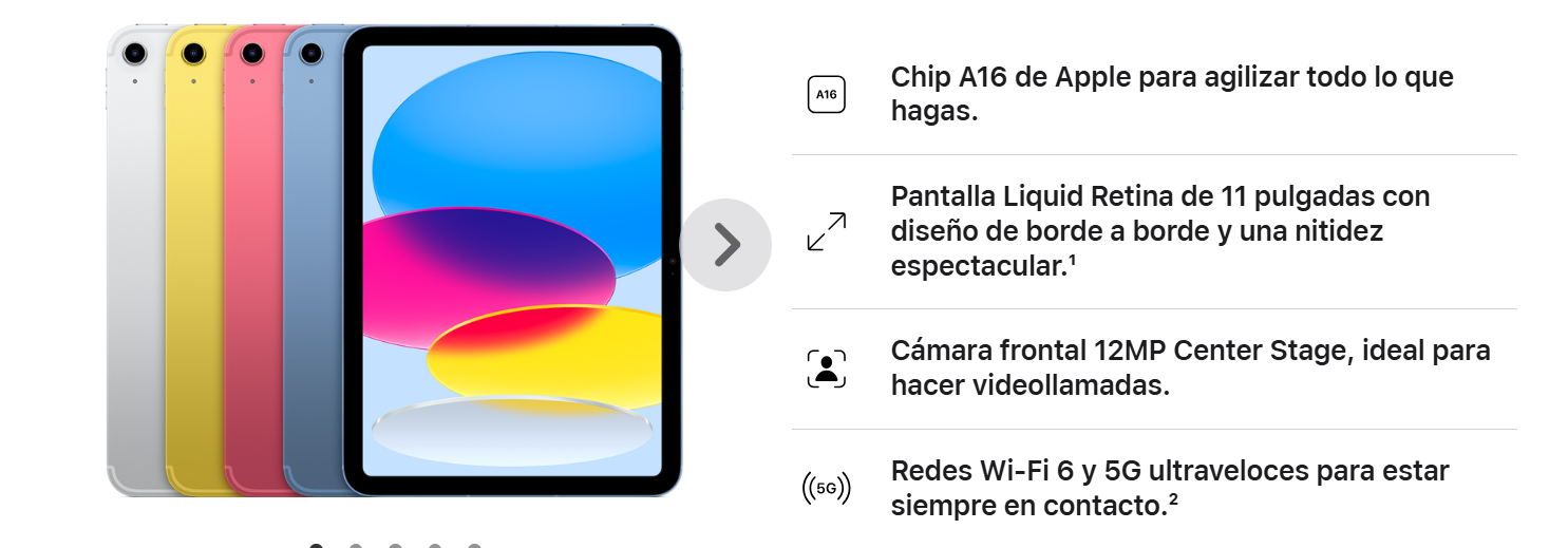 Apple iPad 2025 11ª Gen 11" 128GB Tablet Wi-Fi -Versión USA | Miravia