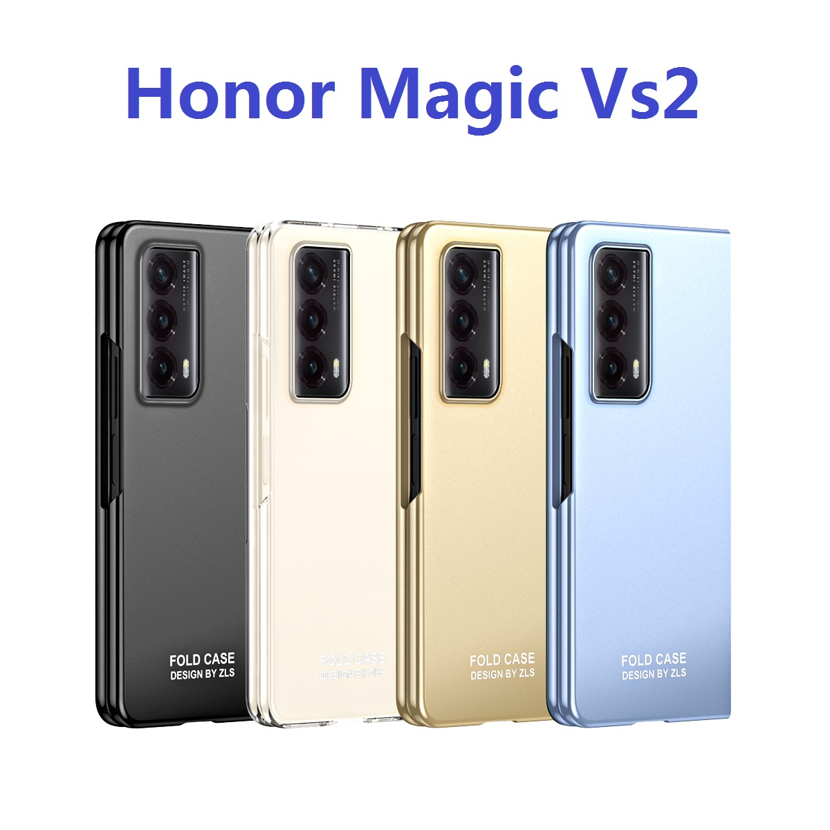 Funda con ranura para bolígrafo para Honor Magic Vs2, cubierta protectora de película de vidrio ...