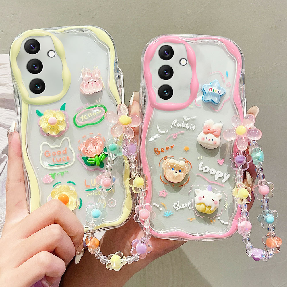 Funda de Teléfono con Diseño Ondulado y Encantador para Samsung Galaxy ...
