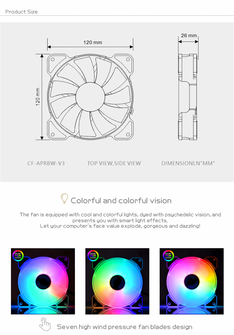 Ventilador de Enfriamiento Bykski PC Kit de Enfriamiento por Agua Radiador+Fan+Controller Combo ...