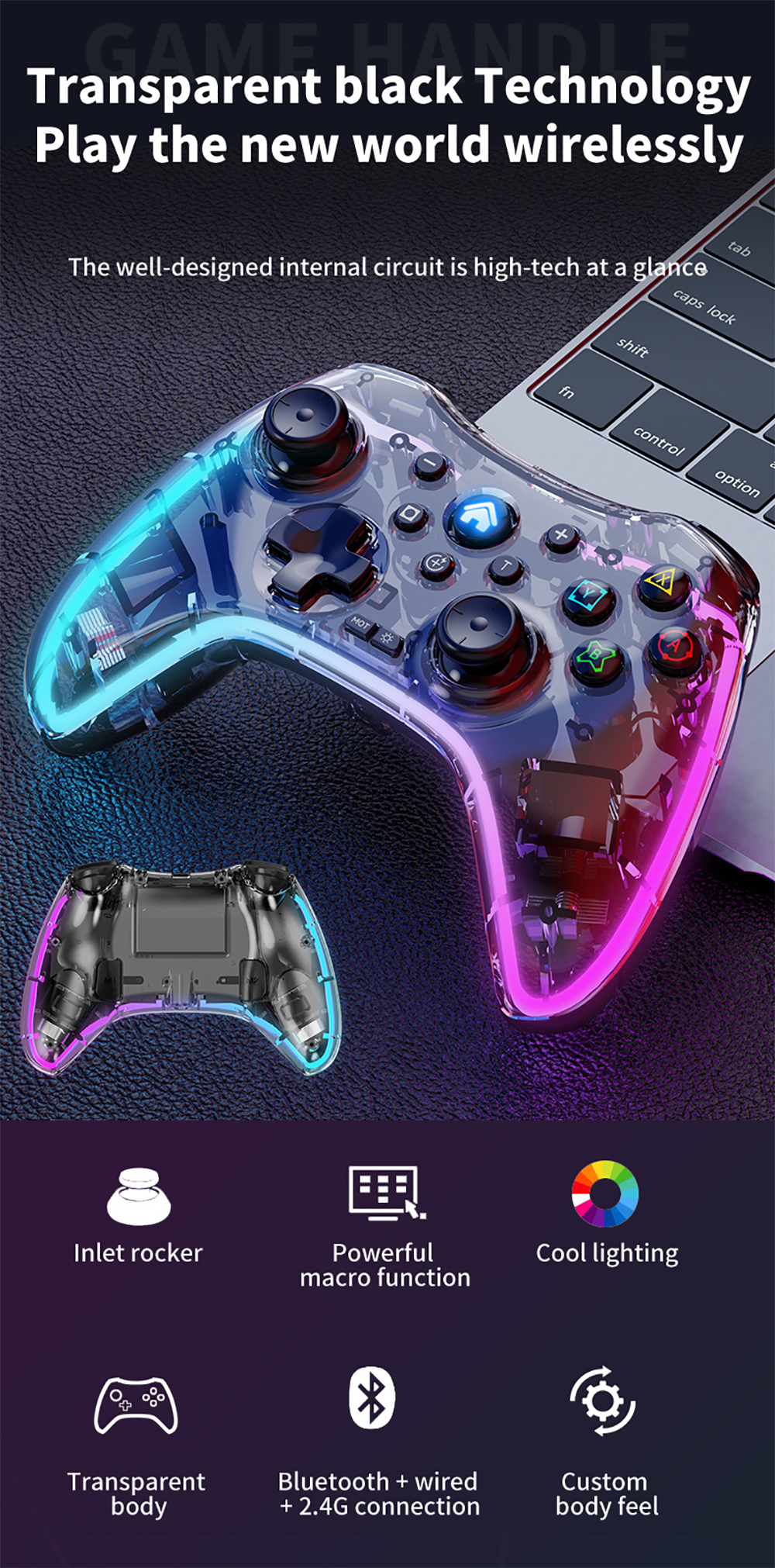 Mando sem fio para PS4, mando con Bluetooth, Play Station 4, Joystick, PS4, PS3 para PC | Miravia