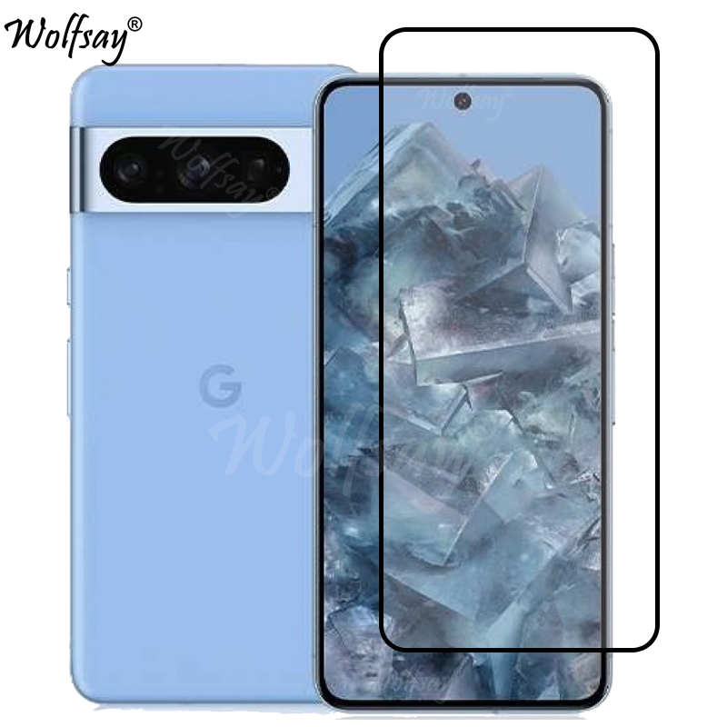 Full Cover Tempered Glass For Google Pixel 8 Pro Screen Protector ...