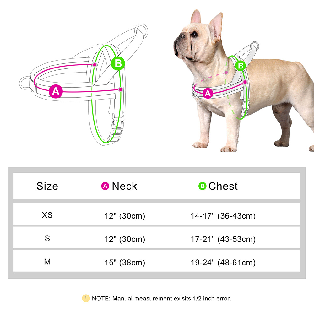 Yarn de Nylon Mediano para Perros Pitbull y Chihuahua Arnesa Suave sin ...